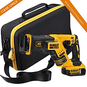 Aproca Hard Travel Storage Carrying Case, for DEWALT 20V MAX XR Reciprocating Saw(DCS367B)