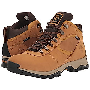 Timberland Men's Mt. Maddsen Waterproof Mid Hiking Boot, Wheat, 10