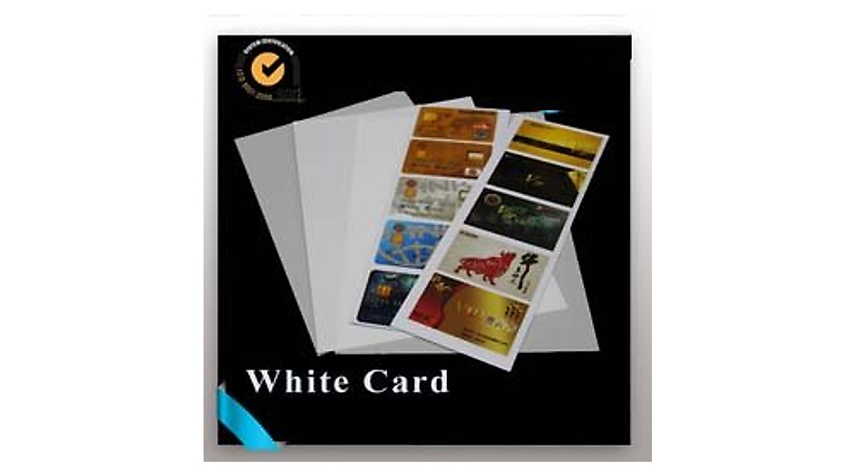 High-Quality A4 Inkjet PVC ID Card Sheets – 50 Sets for Custom ID Cards