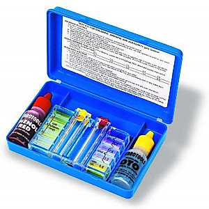 SWIMLINE HYDROTOOLS Deluxe Two-Way Pool Test Kit