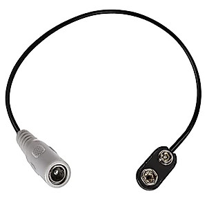 Godlyke Power-All C-GY Electric Guitar Cable Battery Clip Jumper - Grey