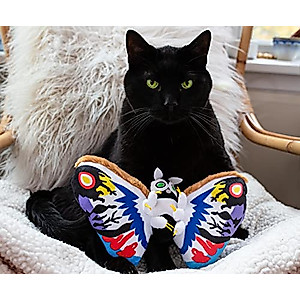 Godzilla Rainbow Mothra 10-Inch Character Plush Toy | Cute Plushies and Soft Stuffed Animals, Kids Room Decor Accessories | Kaiju Monster Gifts and Collectibles