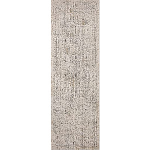 Amber Lewis x Loloi Alie Collection ALE-02 Sand / Sky, Traditional 18" x 18" Sample Rug