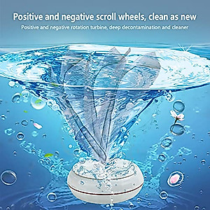 Portable Mini Washing Machine, USB Mini Dishwashers,Turbo Washing Machine,Water-saving Ultrasoni-c cleaning Washing Machine, Suitable for Travel Business Trip or College Rooms