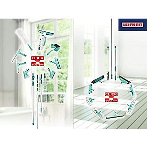 Leifheit Mop Press Professional Evo with Handy Integrated Wheels, Green