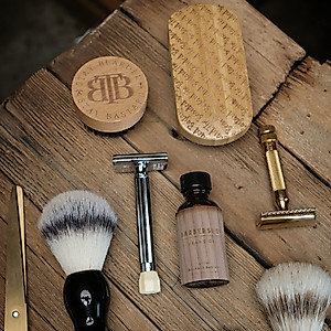 TBB Barbershop Beard Oil for Men | Leave-In Beard Conditioner | Keeps Facial Hair Soft and Moisturizes Skin | Jojoba Oil, Argan & Sweet Almond Essential Oils (1 Oz.)