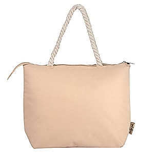 Fridge Pak Beach Tote Bag Summer Beach Tote Bags for Women Large Capacity with Pockets (Beach Please)