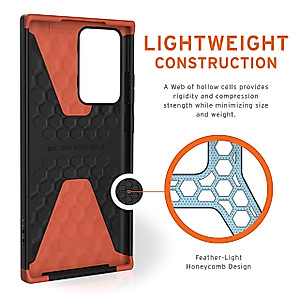 URBAN ARMOR GEAR UAG Compatible with Samsung Galaxy Note20 Ultra 5G Case [6.9-inch Screen] Sleek Ultra-Thin Shock-Absorbent Civilian Protective Cover, Olive