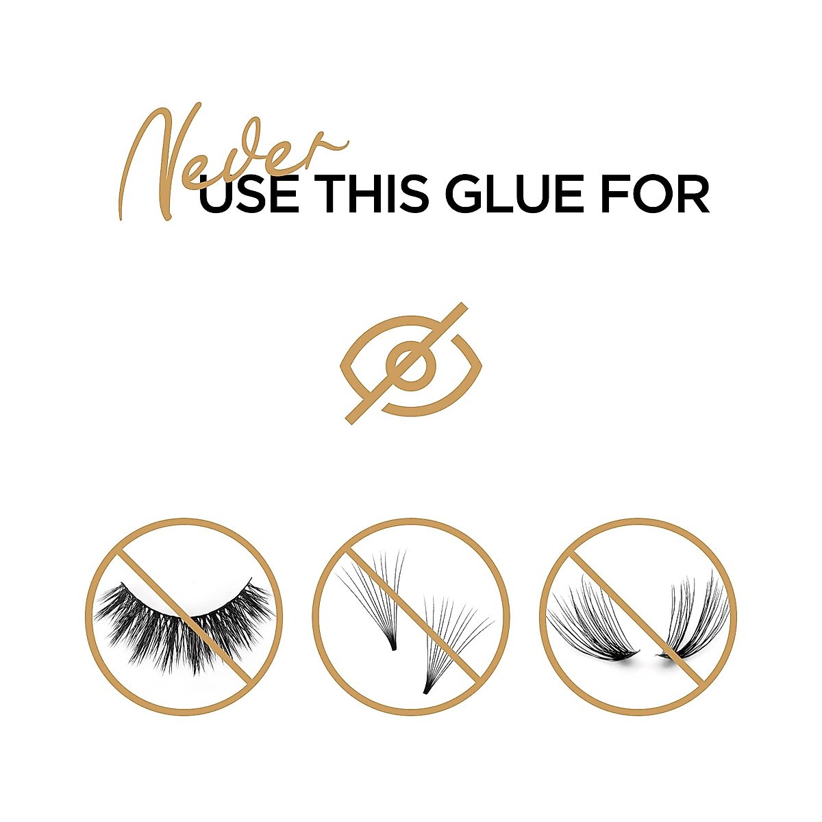 LASHVIEW Eyelash Extension Glue,Lash Extension Glue,Precise Drop Technology Glue,Accurate 0.03ml Per Drop,Maximum Bonding Power,1 Sec Dry Time,Long-Lasting Time,10ml
