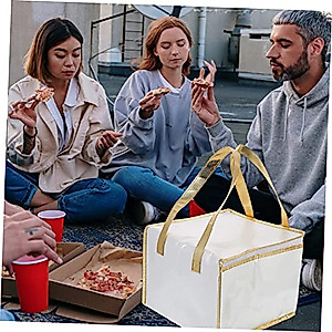 Gadpiparty 2 pcs packing Age Restaurants Thermal Travel Xxcm Reusable Beach Soft Cm Ing Pizza Restaurant Pouch Cold Carrier Duty Party Cake Inch Heavy Collapsible Catering Produce