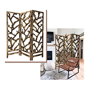 Screen Gems Room Divider, Brown