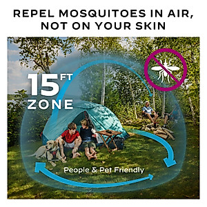 Thermacell Mosquito Repellent Refills; Earth Scent; Compatible with Any Fuel-Powered Thermacell Repeller; Highly Effective, Long Lasting, No Spray or Mess; 15 Foot Zone of Mosquito Protection