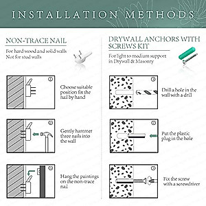 Slody Pink Wall Art Floral Peony Decor Butterfly Art Blossom Flower Painting Botanical Canvas Prints Framed Nature Poster Spring Plant Artwork for Rustic Bathroom Bedroom Living Room 12×16 Inch, 3 Piece
