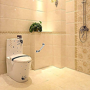 Sumnacon 16 Inch Bath Grab Bar with Anti-Slip Grip, Sturdy Stainless Steel Shower Safety Handle for Bathtub,Toilet, Bathroom,Kitchen,Stairway Handrail,Come with Mounted Screws