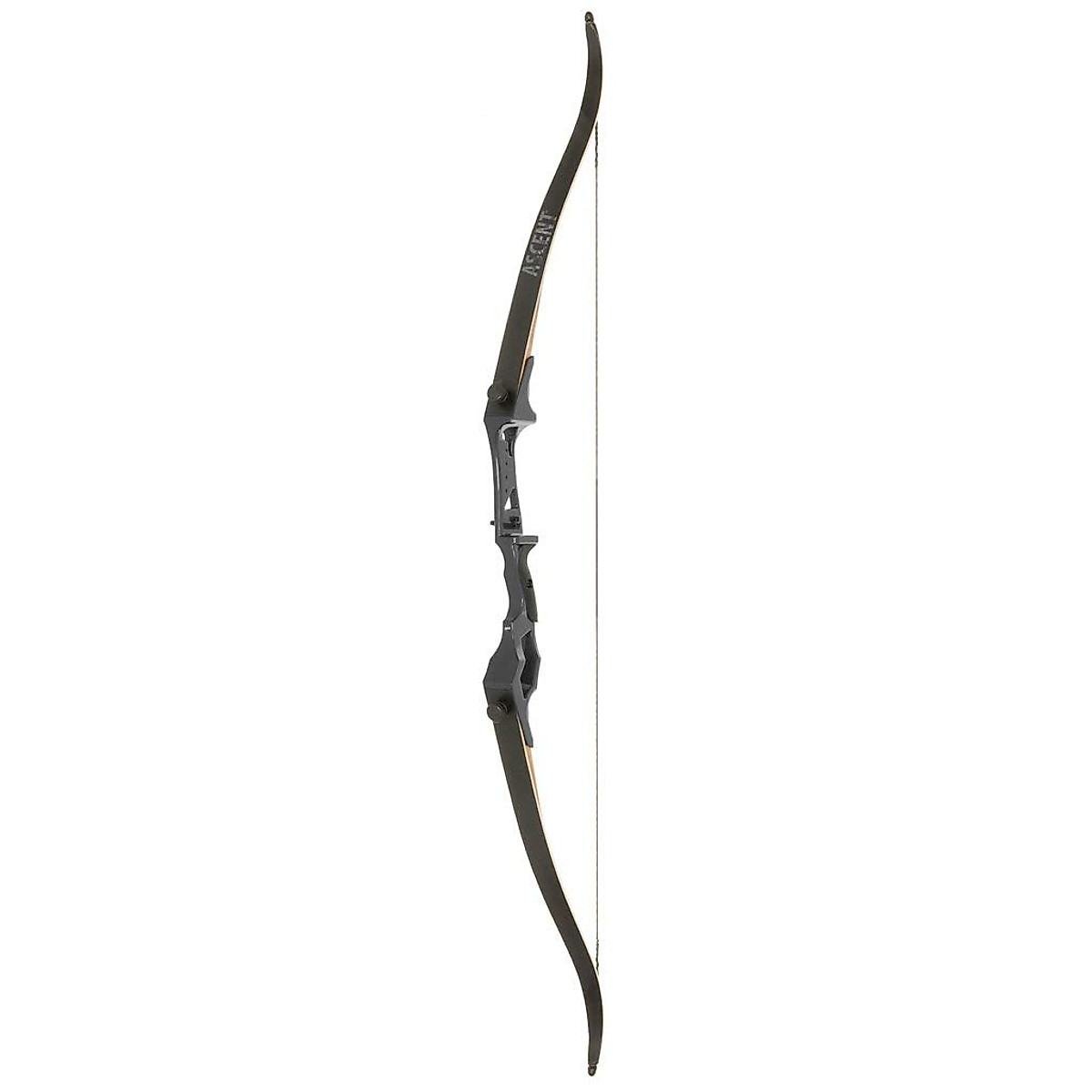 October Mountain Products Ascent 58” Recurve — Black (RH - 20 lbs.)
