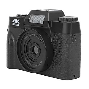Digital Camera, 4 K 4K Vlogging Camera Autofocus High Definition for Photography