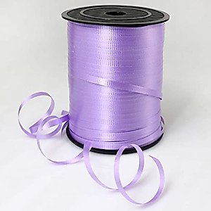 GIFTEXPRESS 500 Yards Purple Curling Ribbon/Balloon Ribbon/Balloon Strings/Gift Wrapping Ribbons Supplies