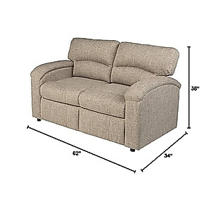 Thomas Payne 759204 62” RV Sleeper Tri-Fold Sofa-Cobble Creek
