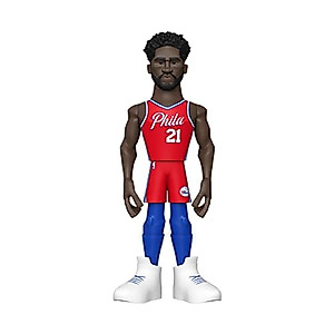 Funko Pop! Gold NBA: Sixers - Joel Embiid 5" with Chase (Styles May Vary)