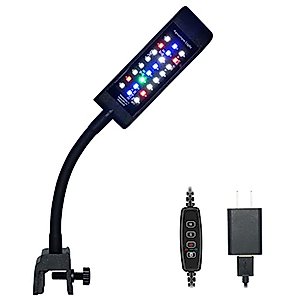 VARMHUS Aquarium lED Light,Fish Tank Light, Plant Light (4.8W, Black)