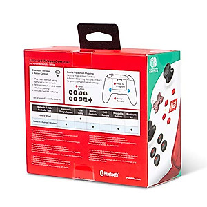 PowerA Enhanced Wireless Controller for Nintendo Switch - White