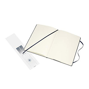 Moleskine Art Sketchbook, Hard Cover, A4 (8.25" x 11.75") Plain/Blank, Sapphire Blue, 96 Pages