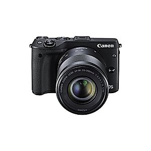 Canon 9694B031 24.2MP EOS M3 Mirrorless Digital Camera (Black)