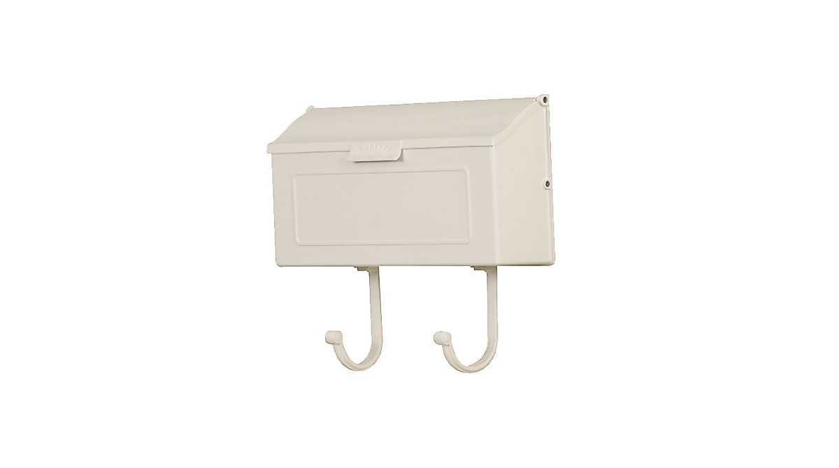 Durable White Aluminum Wall Mount Mailbox – Special Lite