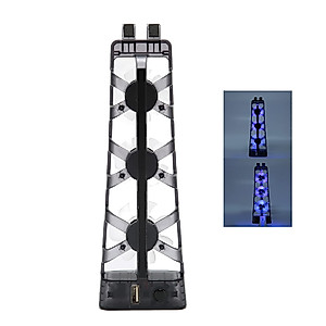 Dobe for PS5 Cooling Fan Efficient Game Console Cooler for PS5 Disc and Digital Edition Ultra HD Console Cooling System for PS5