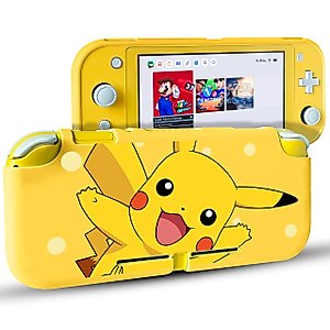 Xcitifun Designed for Nintendo Switch Lite Case Switch Lite TPU Cases for Girls Boys Kids Cute Kawaii Protective Shell Compatible with Nintendo Switch Lite Controller Carrying Cover - Character 3