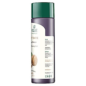 Biotique Bio Walnut Bark Volumizing Shampoo For Fine & Thinning Hair 120 ml/ 4.05 Oz. I Makes Hair Healthy, Silky, Shiny And Pure Natural Black I Musk Root Soap Nut And Black Malya Flowers