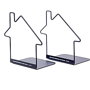 SZYAWsd File Sorters 2PCS/Pair Kawaii Rabbit Cat Metal Book Holder Desktop Bookends Desk Organizer Stand Shelf Office School Stationery (Color : 1)
