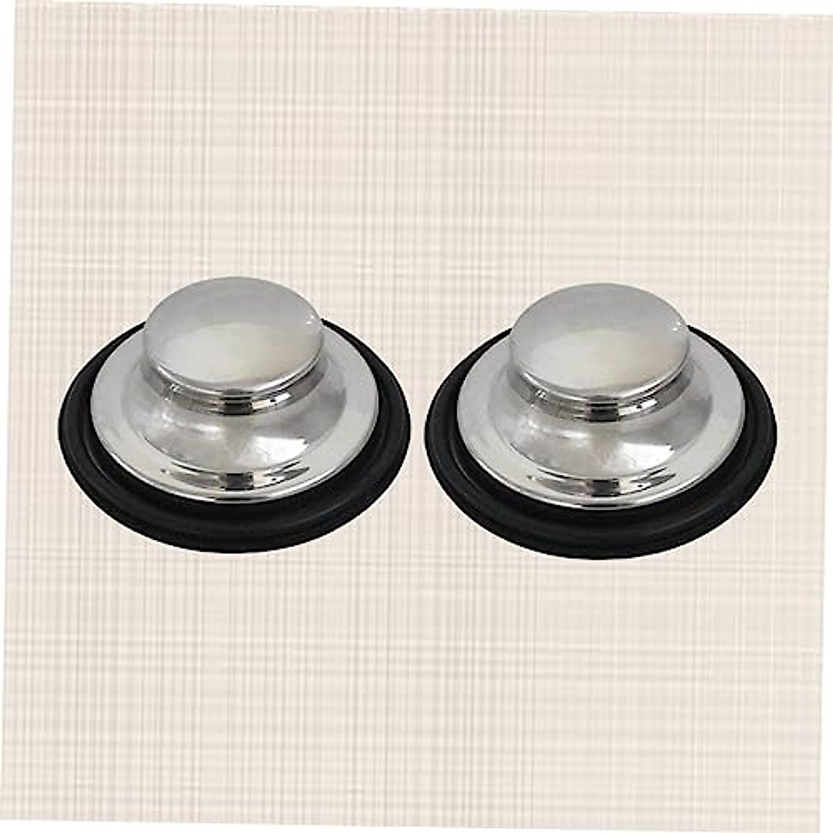 Zerodeko 6 Pcs Bathtub Drain Plug Bathtub Stopper Tub Drain Stopper Bath Tub Plug Garbage Disposal Plug Sink Stopper Kitchen Sink Plug Sealing Water Cover Stainless Steel
