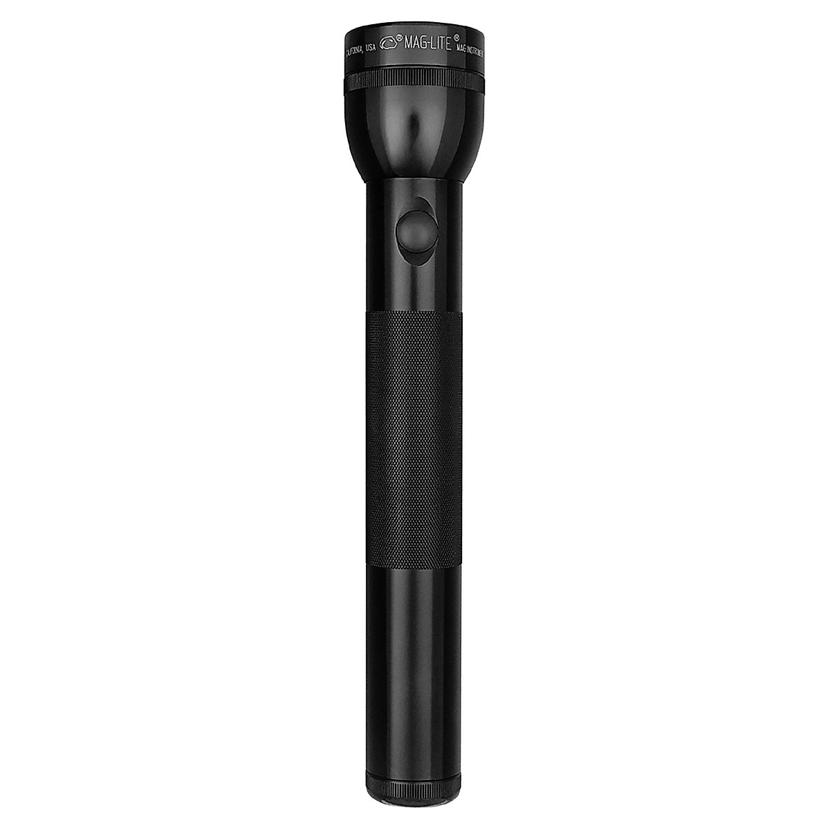 Maglite Heavy-Duty Incandescent 3-Cell D Flashlight, Black