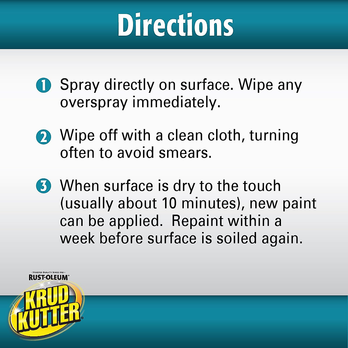 KRUD KUTTER PC326 No-Rinse Prepaint Cleaner/TSP Substitute Spray, 32 Fl Oz