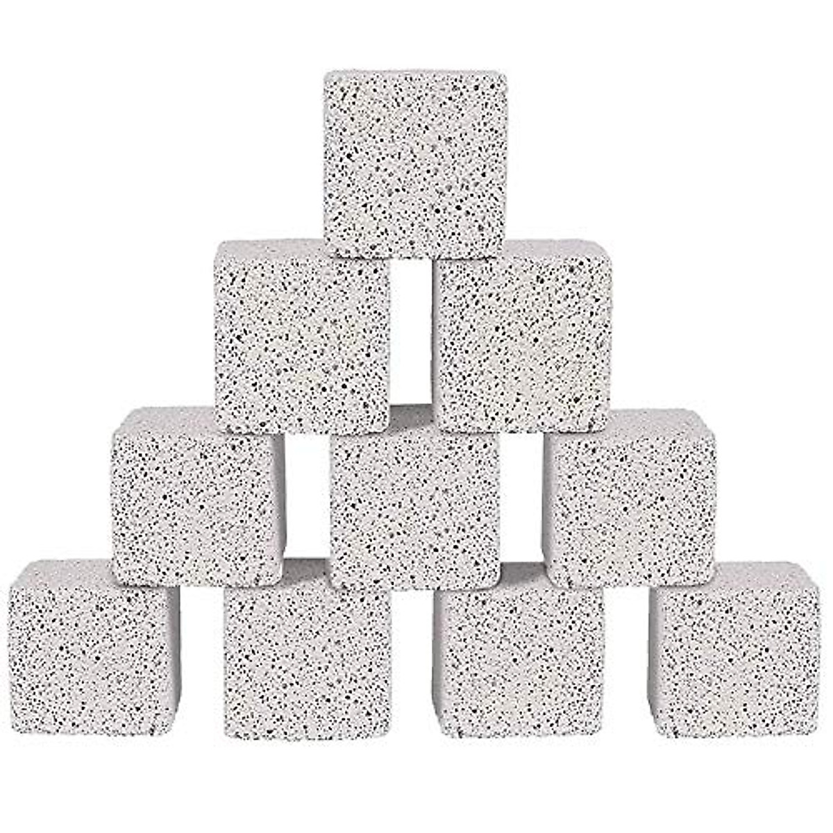 Hamster Chew Toy Lava Teeth Grinding Square Stone For Hamsters Chinchillas and Rabbits Mineral Stone Calcium Chew Toy for Small Animal(Pack of 10)