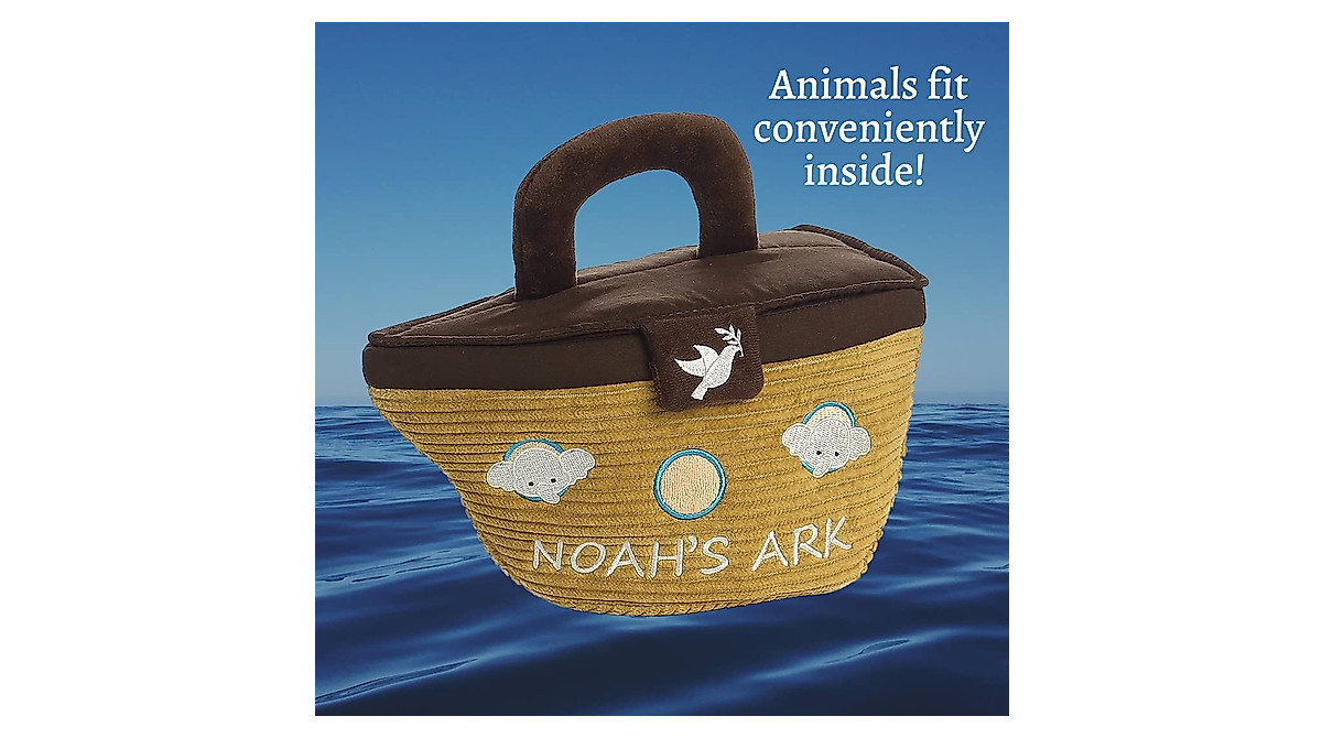 Noah's Ark Plush 6-Piece Gift Set for Babies