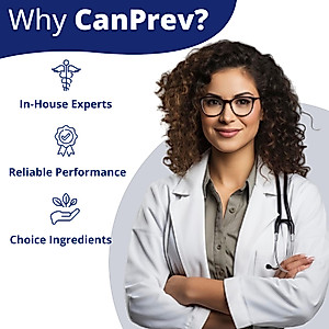 CanPrev Magnesium Bisglycinate (240 Count (Pack of 1), 200mg - Gentle)