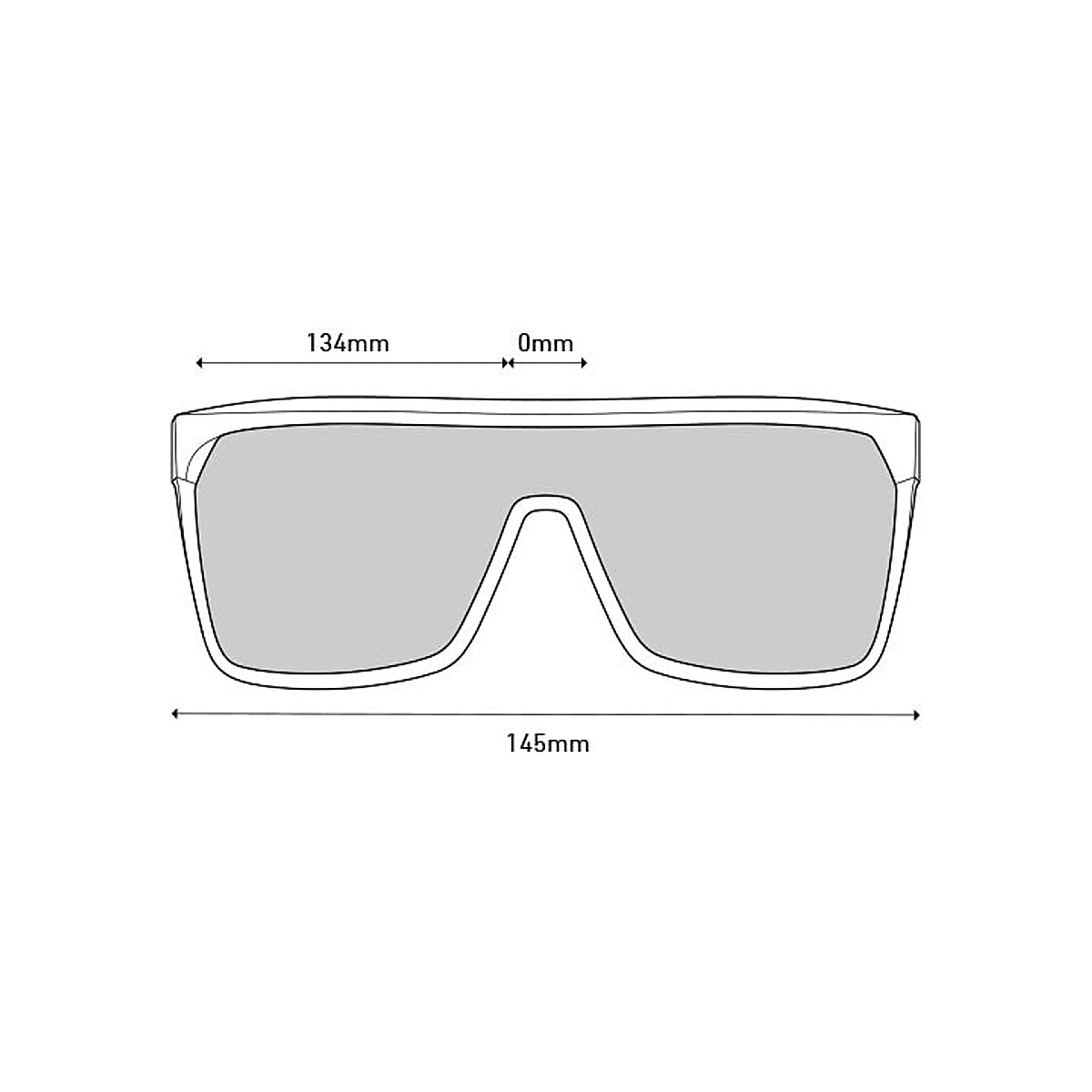 SPY Unisex-Adult Round Flynn Translucent Happy Gray Gunmetal Spectra, Multi, One Size