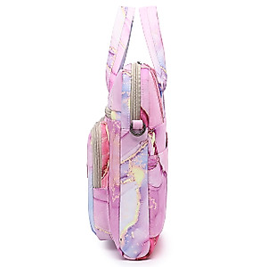 Ezrelia15-15.6 inch Laptop Shoulder Bag, for MacBook Pro 16, Hp Lenovo Dell 14 inch Waterproof Messenger Bag Case Sleeve