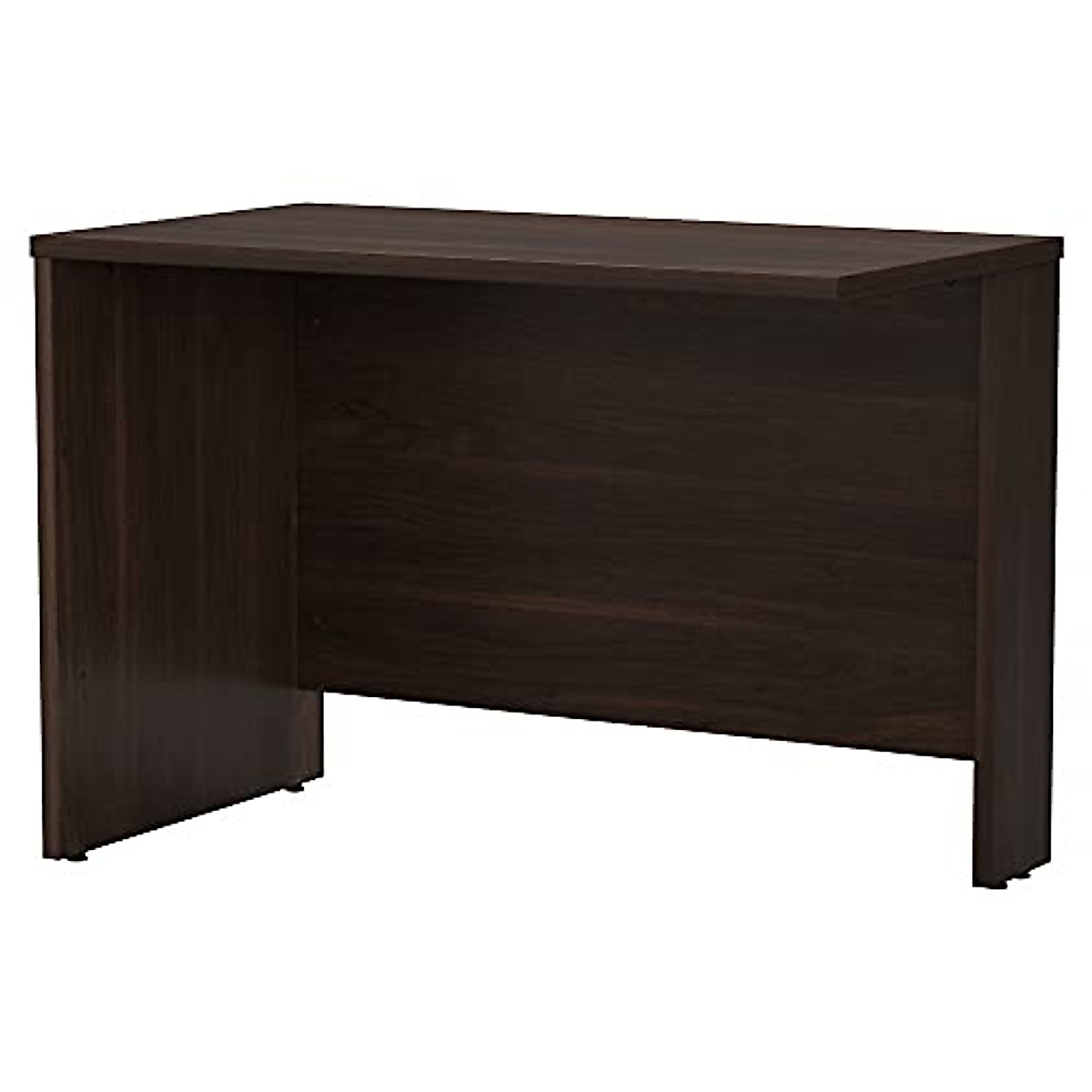 Bush Business Furniture Studio C Desk Return, 42W, Black Walnut