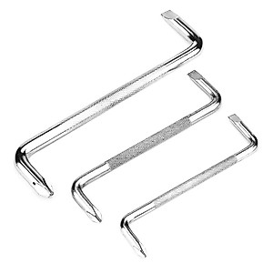 Offset Screwdriver Set, Angle Screwdriver, Hand Tools for Electricians, 3Pcs Right Angle Double Head Z shaped Offset Screwdriver Set