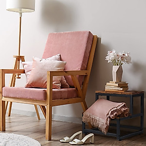 LIANTRAL Step Stools for Adults Kids, 2 Step Stool, Heavy Duty Steel & Sturdy Wide Pedal, Supports Up to 500lb, Foot Stool for Home, Office, RV - Rustic Brown