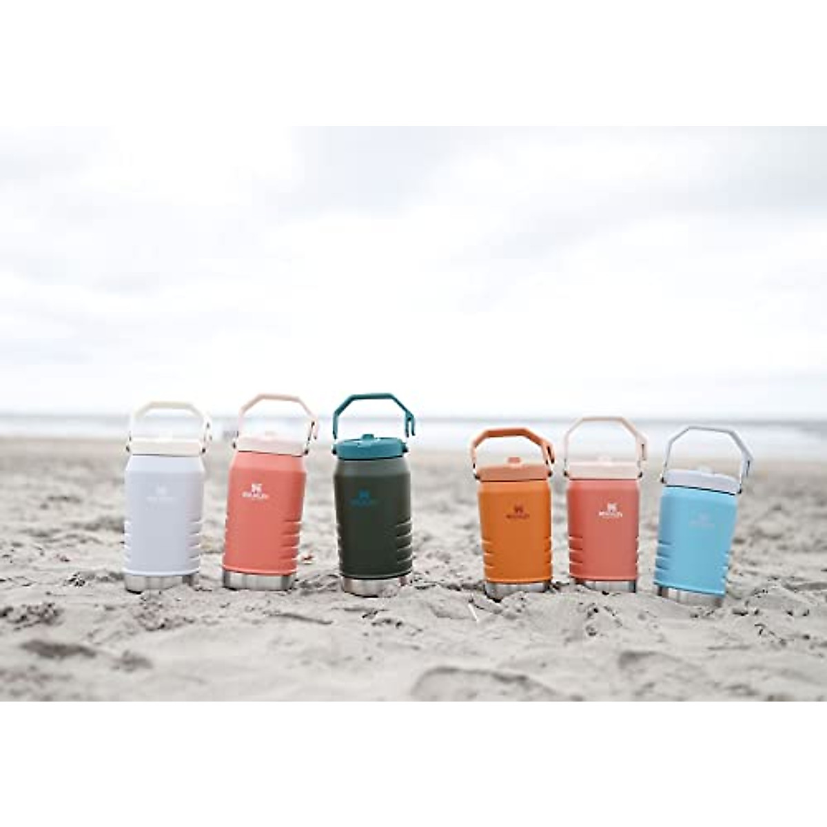 Stanley IceFlow Stainless Steel Water Jug with Straw, Vacuum Insulated Water Bottle for Home and Office, Reusable Tumbler with Straw Leakproof Flip