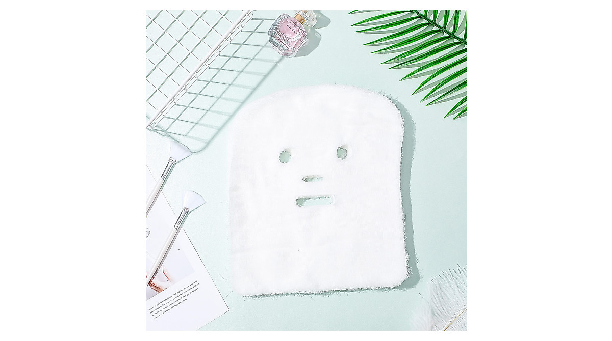 Maitys Pre-cut Gauze for Facial Care - 150 Pieces for Skin Absorption