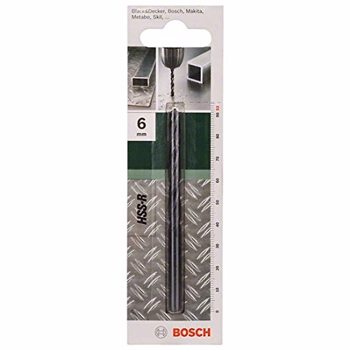 Bosch 2609255013 Metal Drill Bits HSS-R with Diameter 6.0mm