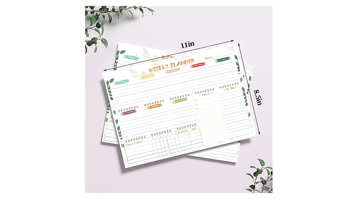 Weekly Planner Notepad - Boost Your Productivity Today