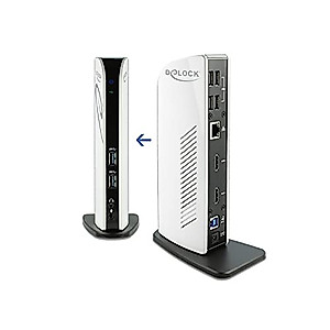 Delock USB Docking Station Dual HDMI Full HD/USB 3.2 / LAN/Audio