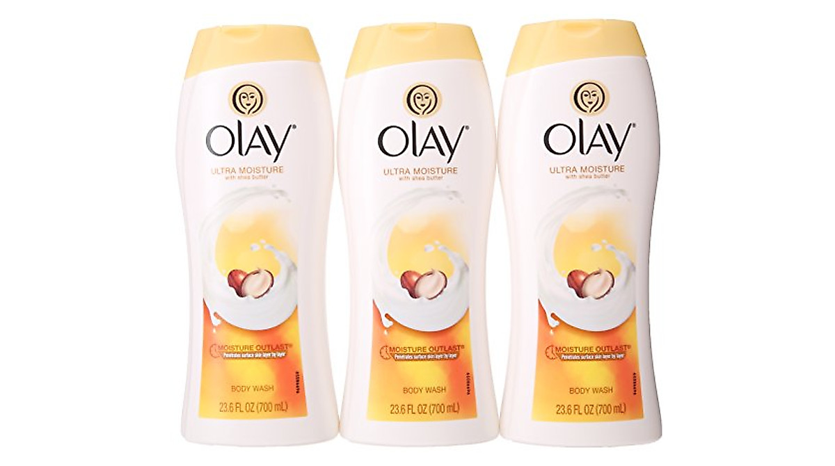 Olay Ultra Moisture Body Wash 3-Pack for Soft, Hydrated Skin