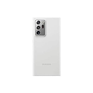 Samsung Official Galaxy Note 20 Series Silicone Cover (White, Note20 Ultra)